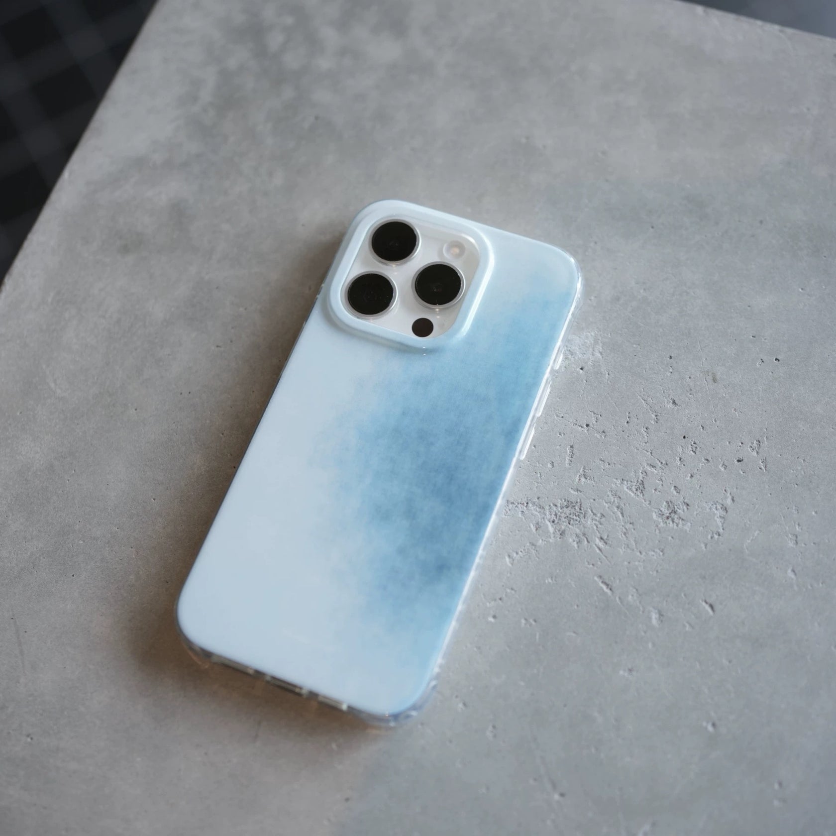 iPhone Case Light Blue Gradient – All the beautiful things