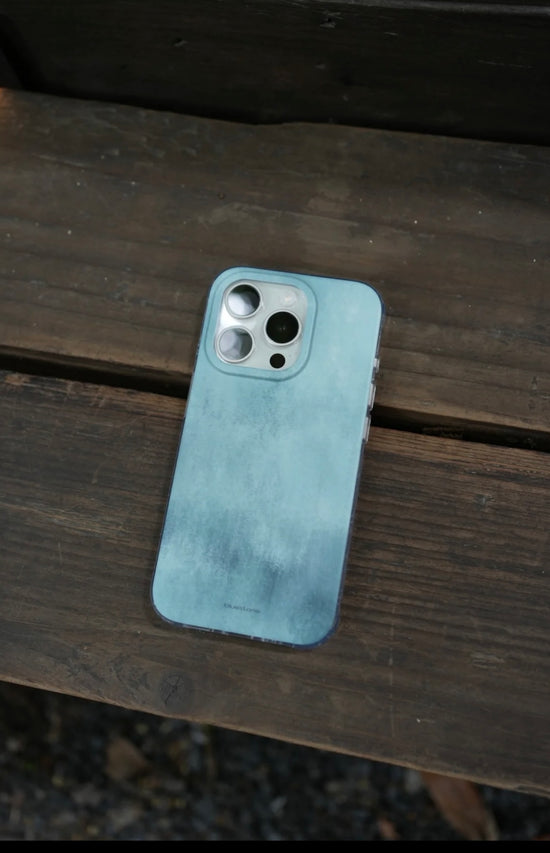 IPhone Case Light Blue Hard Style – All the beautiful things
