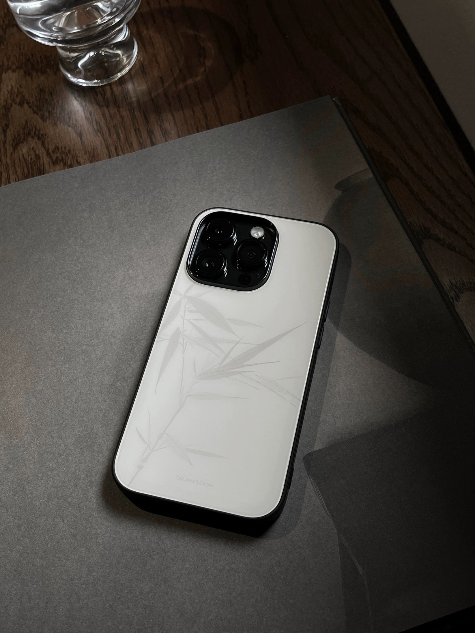 IPhone Case Glaze Reinforced Glass Porcelain-like White – All the ...