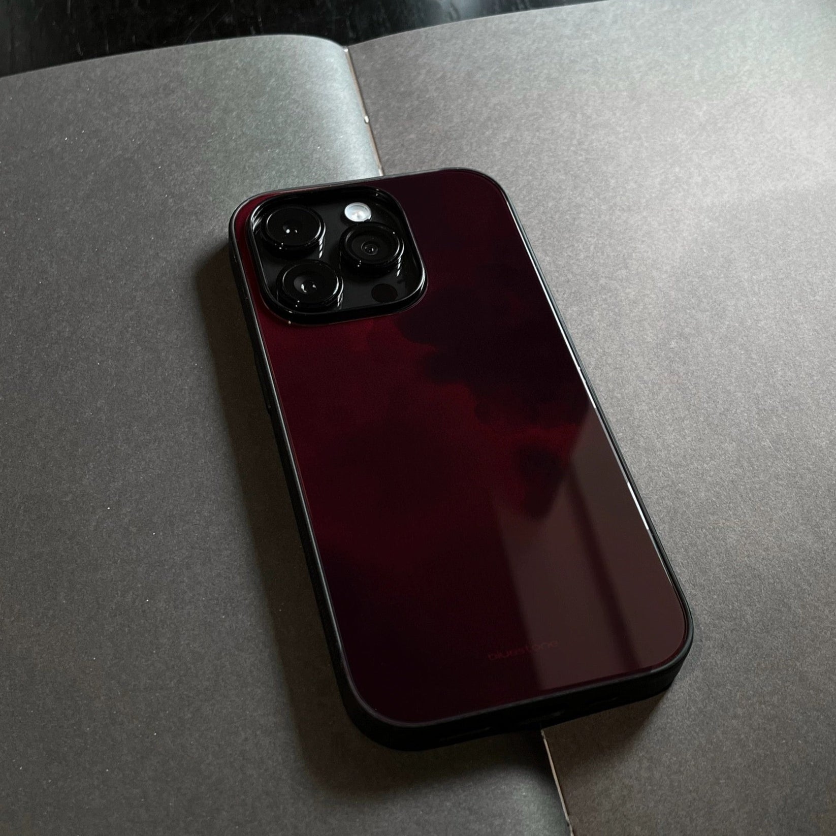 iPhone Case Dark Red Cloud Glaze – All the beautiful things
