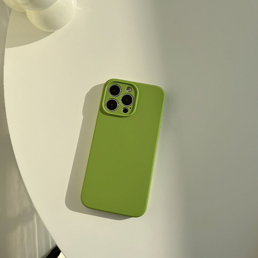Silicone IPhone Case Mustard Green – All the beautiful things